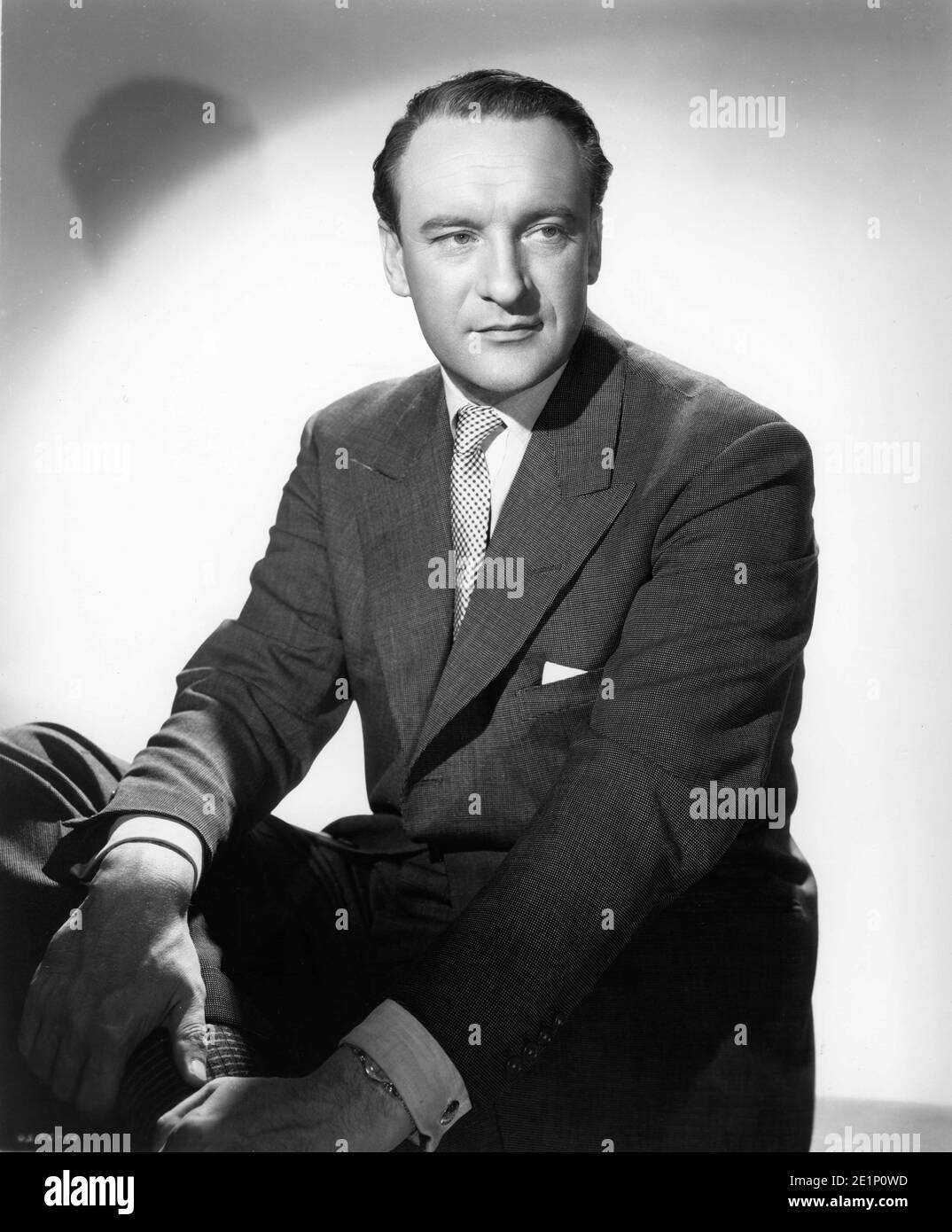George sanders actor Black and White Stock Photos & Images - Alamy