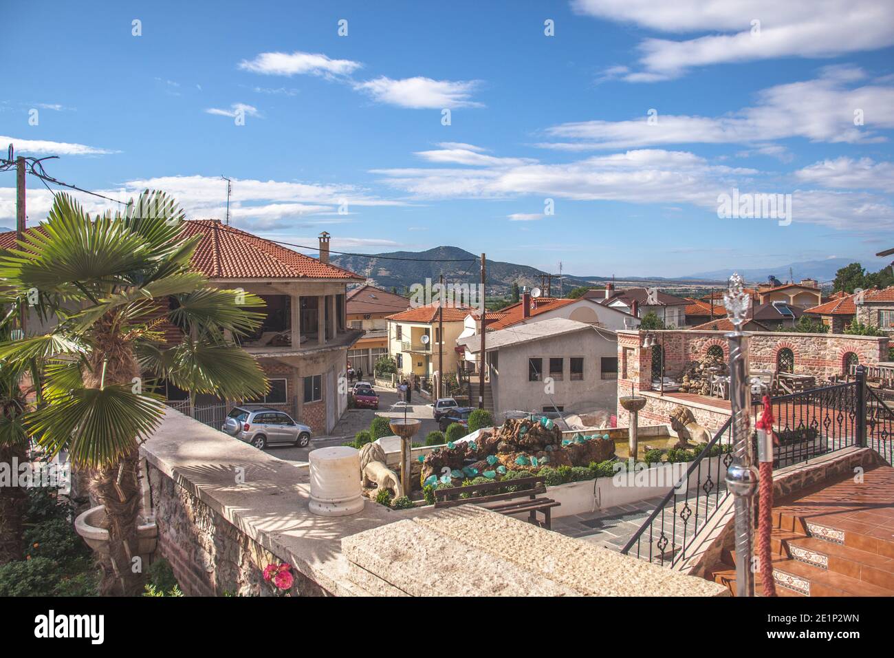 Wedding village bride groom greece hi-res stock photography and images ...