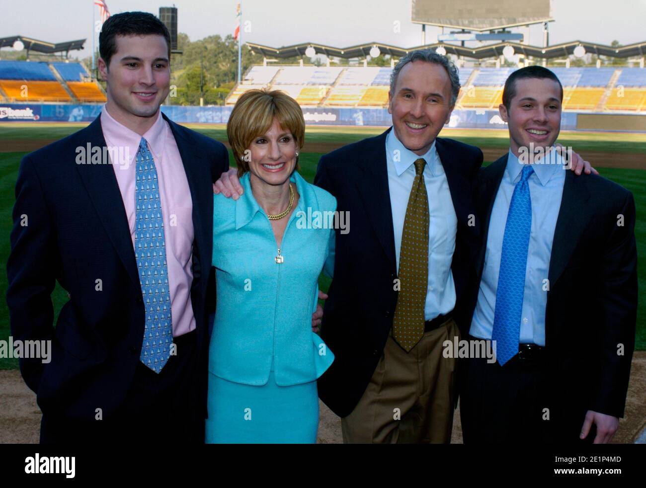 Frank mccourt and jamie mccourt hi-res stock photography and images - Alamy