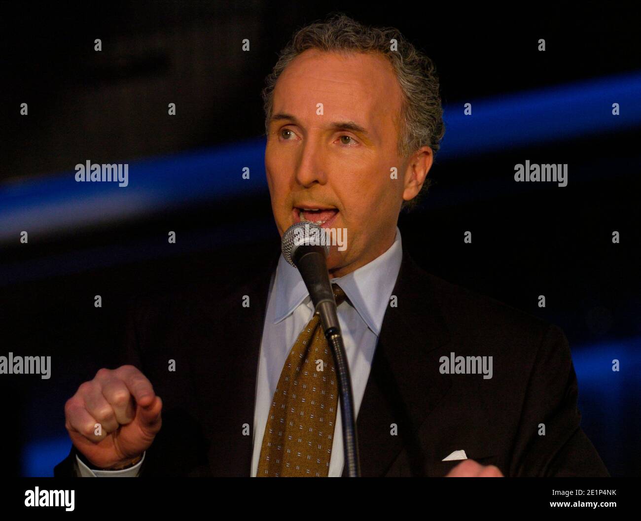 Los Angeles, United States. 29th Jan, 2004. Frank McCourt speaks during ...