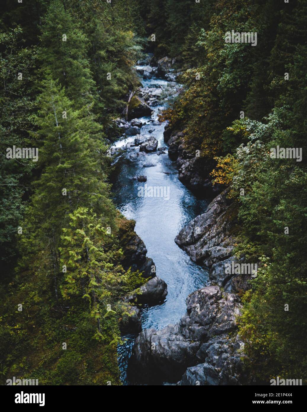 Aerial washington river nature hi-res stock photography and images - Alamy