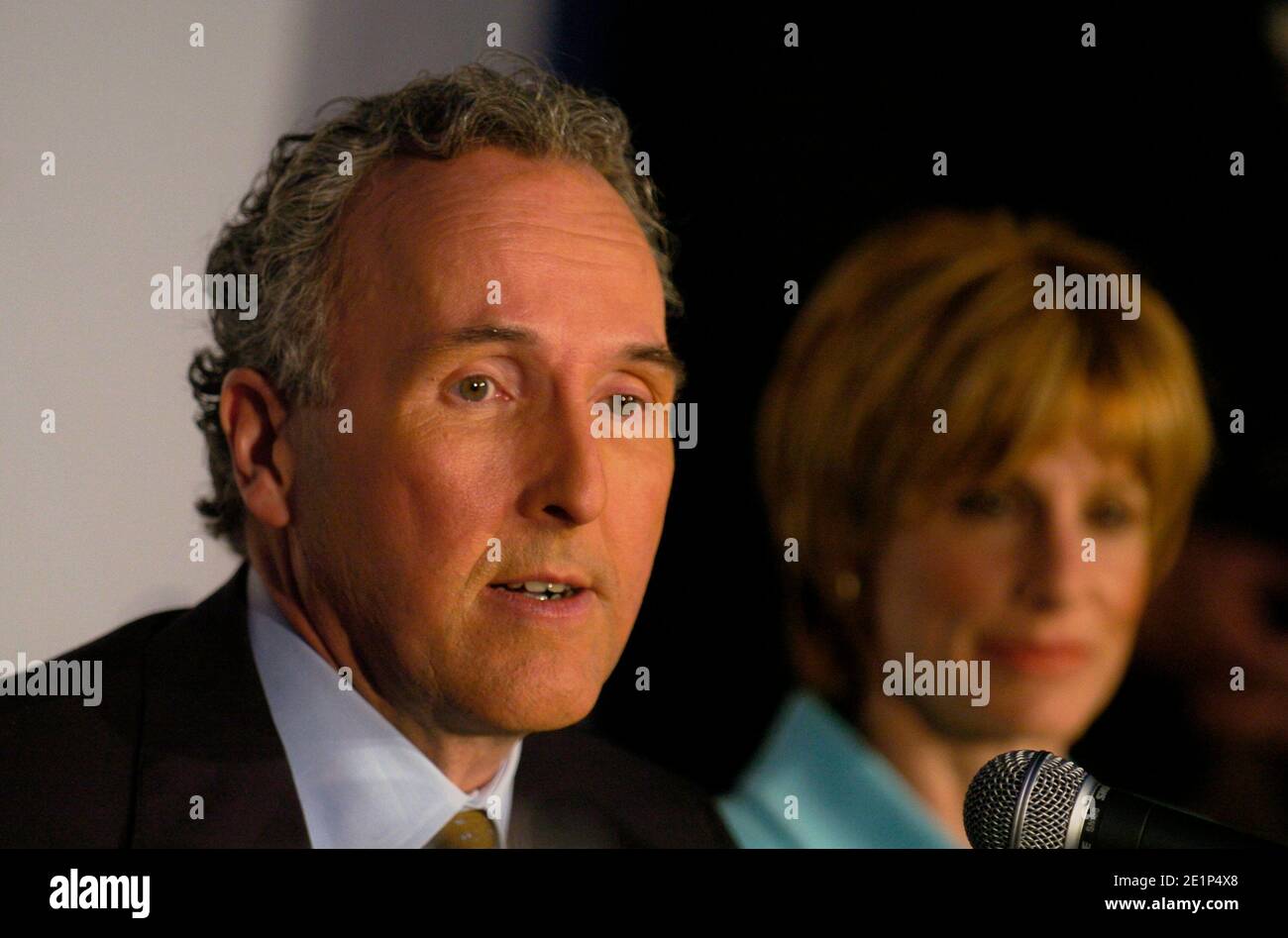 Frank mccourt and jamie mccourt hi-res stock photography and images - Alamy