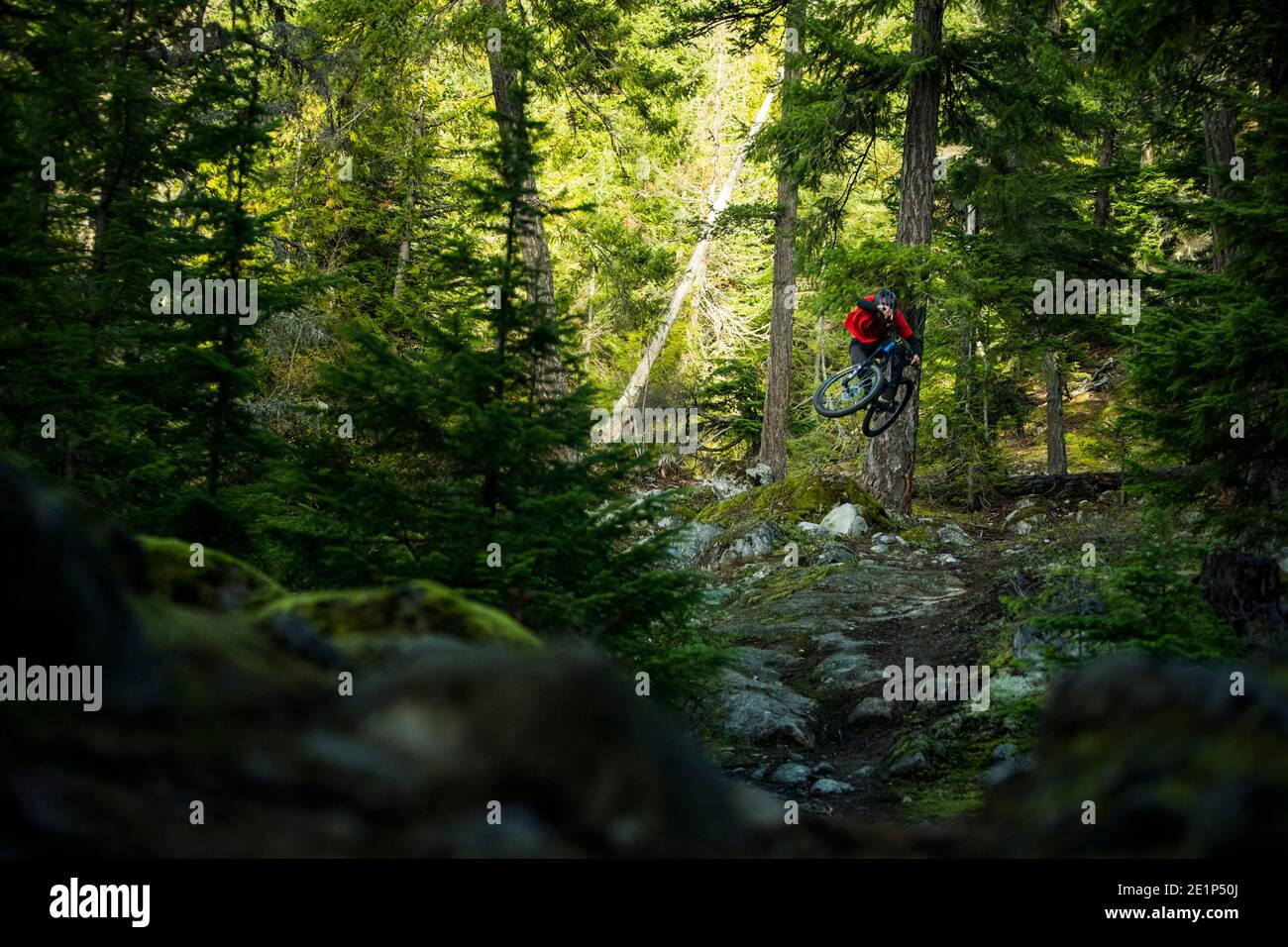 Pnw mtb trail hi-res stock photography and images - Alamy