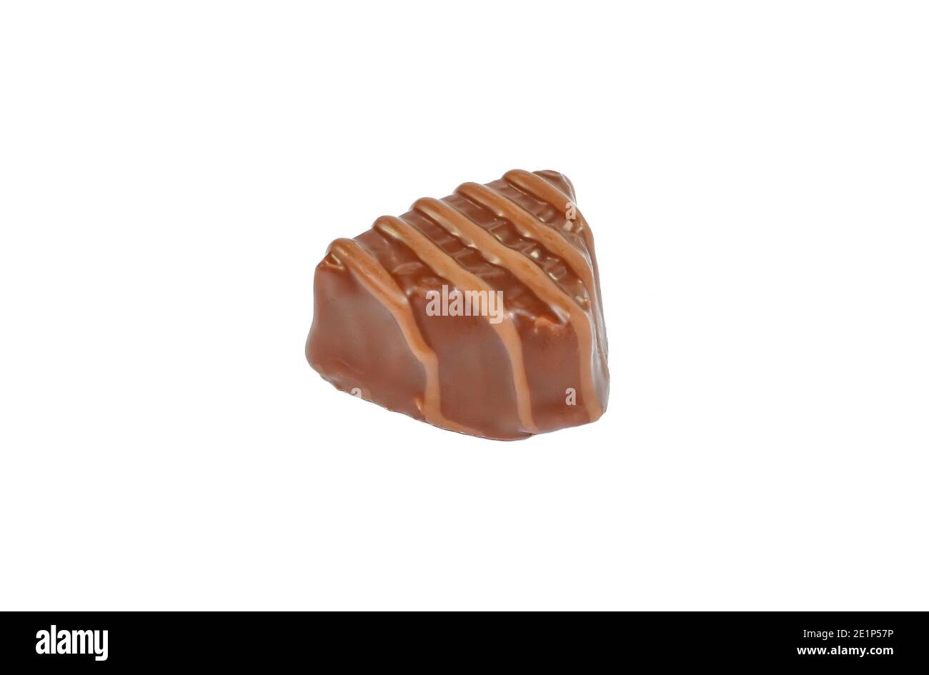 Chocolates in various shapes, isolated in white Stock Photo - Alamy