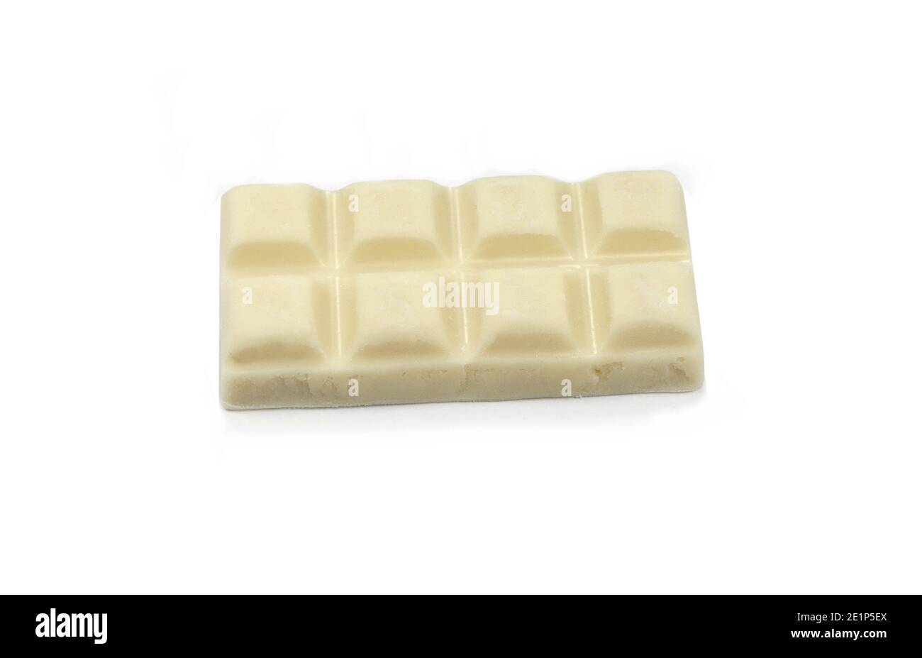 White chocolate isolated on white background Stock Photo - Alamy
