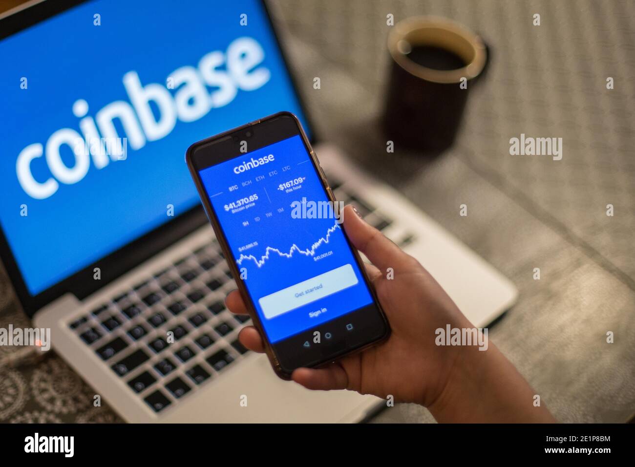 Coinbase High Resolution Stock Photography and Images - Alamy