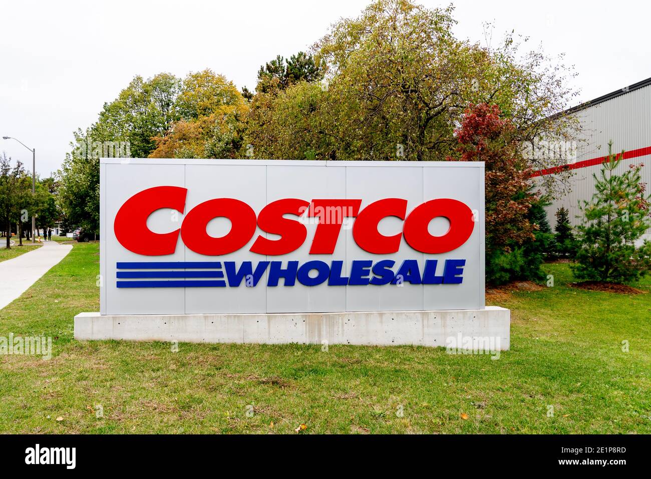 Costco store sign in Toornto Stock Photo - Alamy