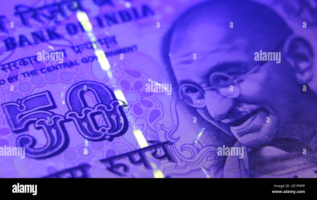 Banknote mahatma gandhi series hi-res stock photography and images - Alamy