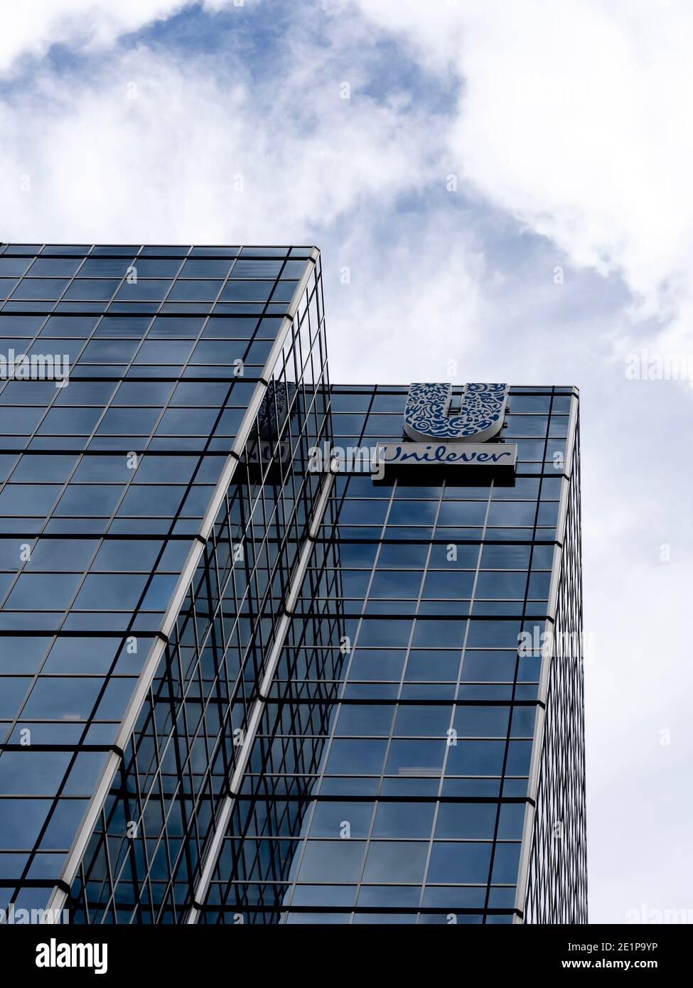 Toronto, Canada - September 29, 2020: Unilever Canada sign is seen on ...