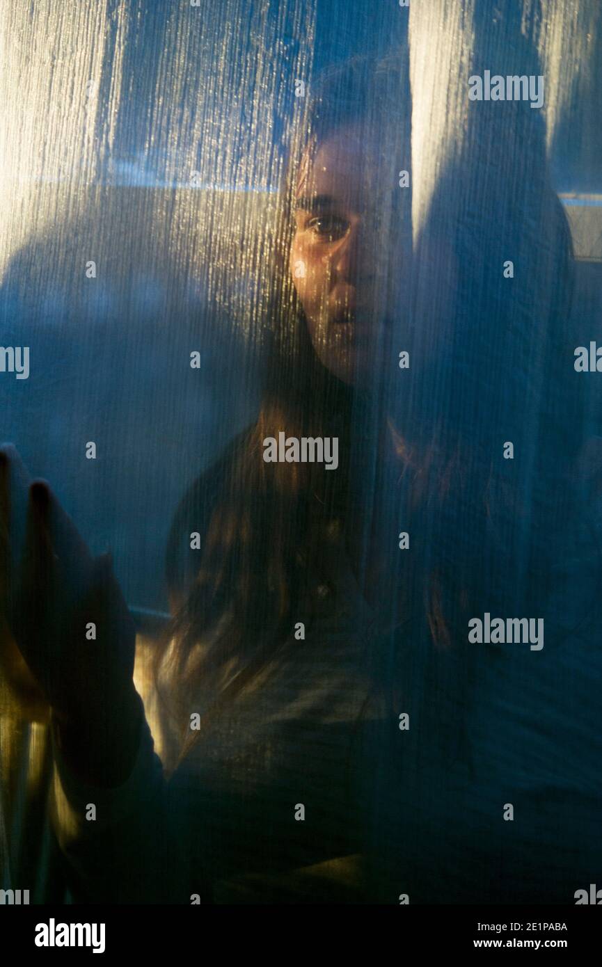 Young Girl Obscured Dark High Resolution Stock Photography and Images ...