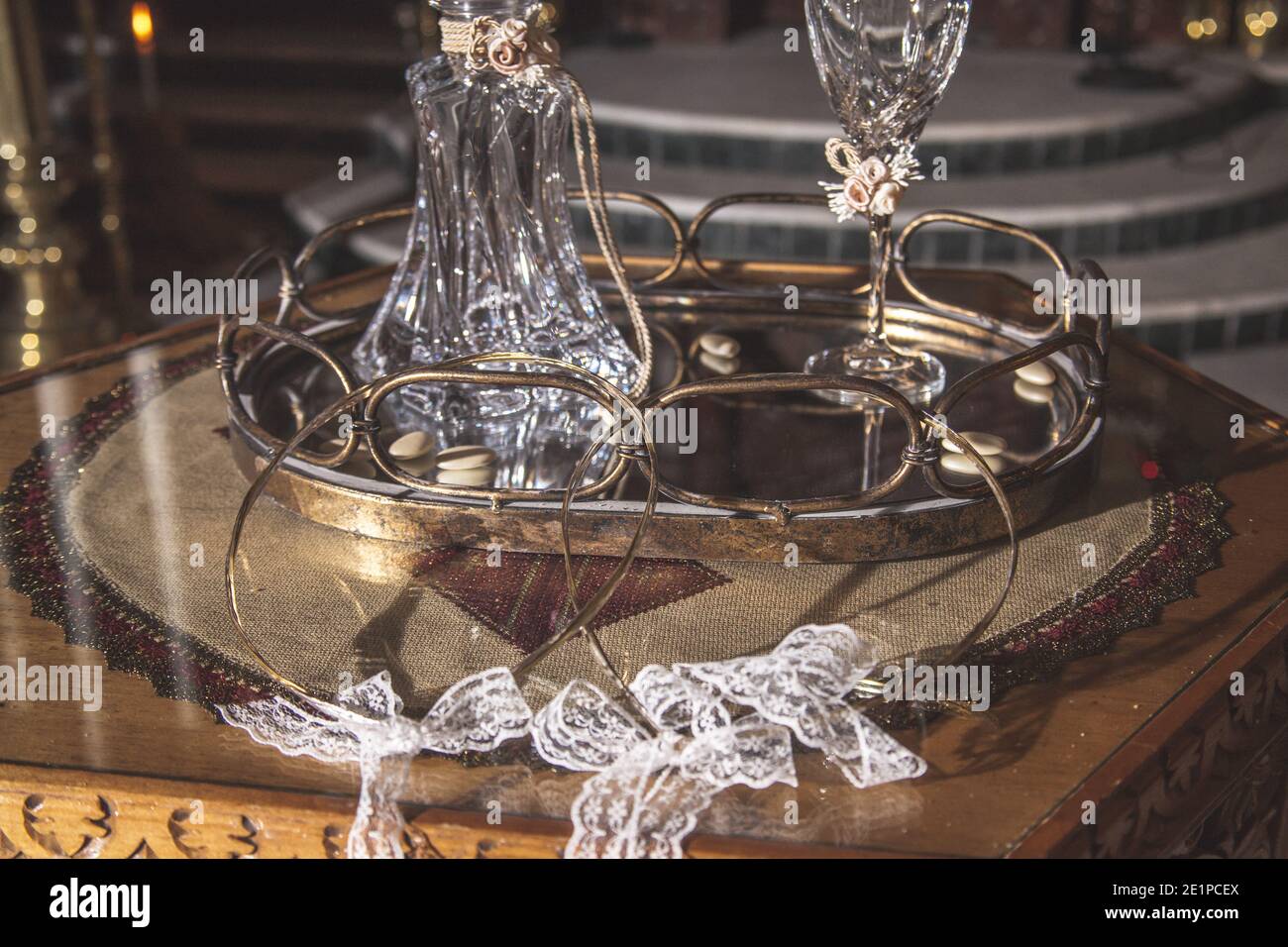 Wedding and baptism accessories and ceremony religion stuff! Stock ...