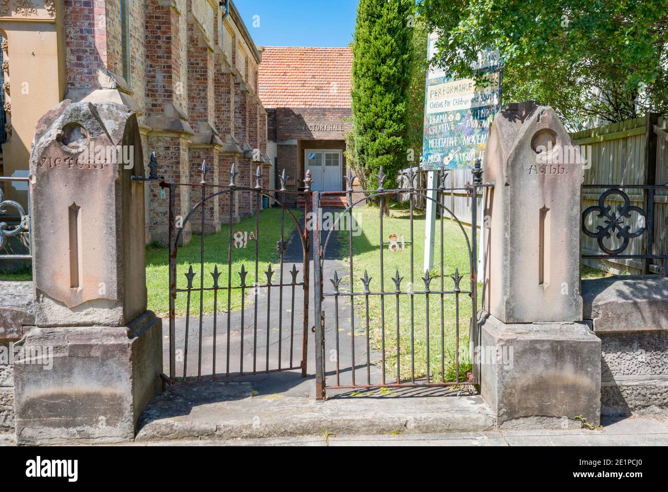 Victory Hall was built in 1920 as a memorial to the Australians who ...