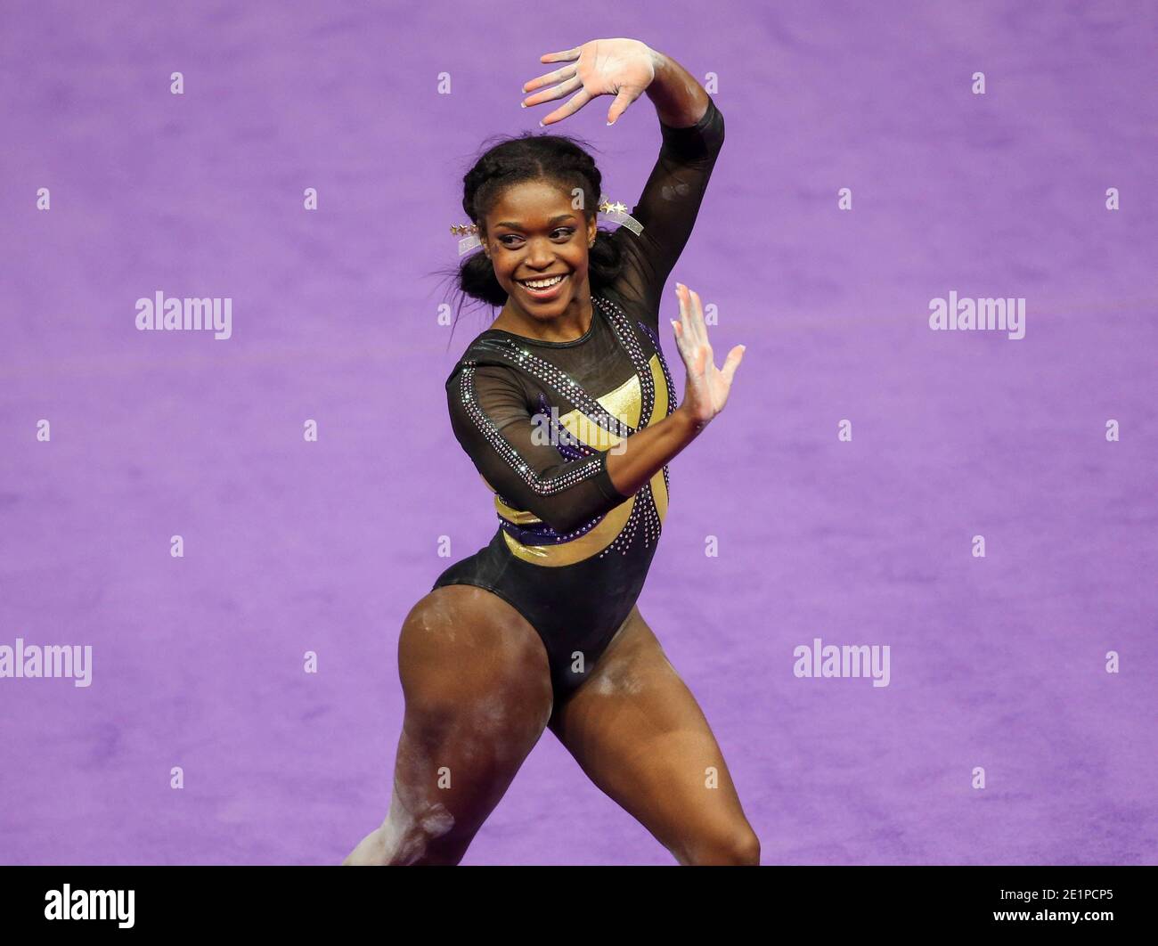 Baton Rouge, LA, USA. 8th Jan, 2021. LSU's Kiya Johnson gets the first ...