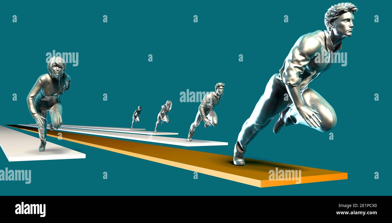 Industry Leader and Market Dominance of a Company Stock Photo - Alamy