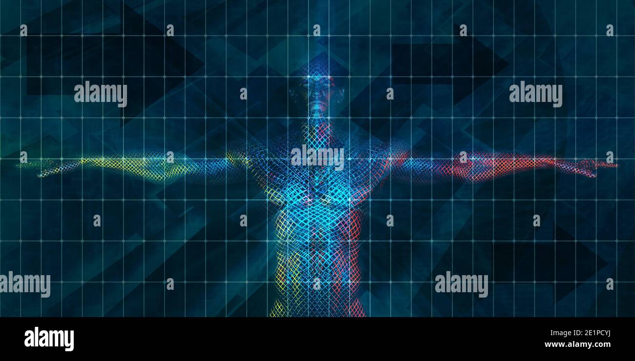 Medical Scan System and Body Screening Checkup Stock Photo - Alamy