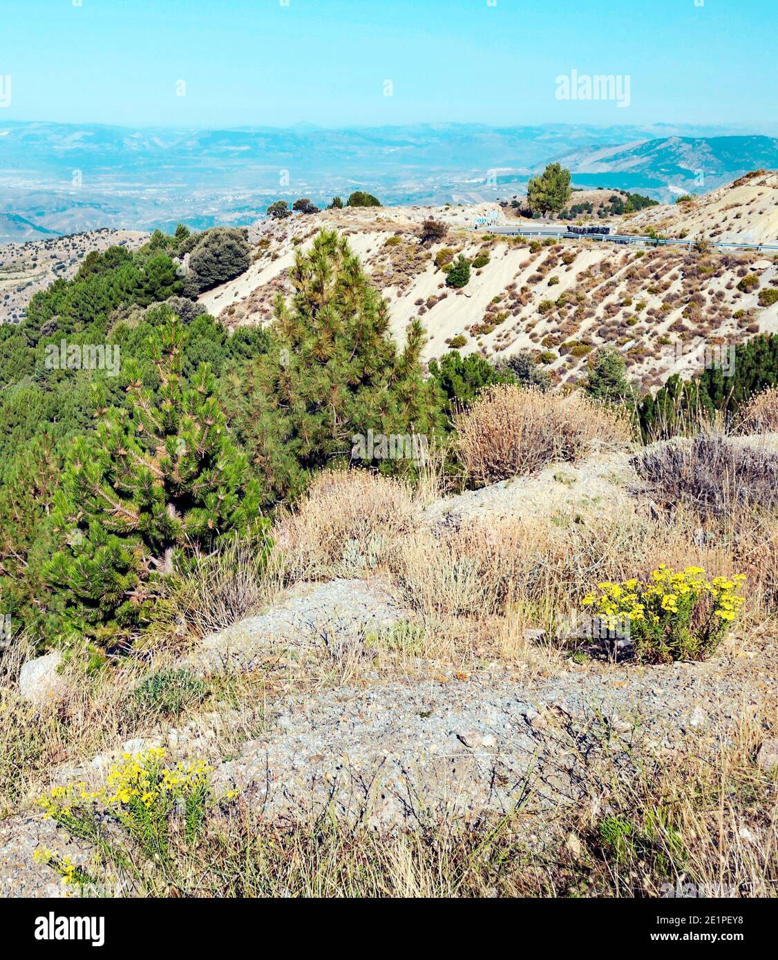 Mountains of Sierra Nevada in Spain Stock Photo - Alamy