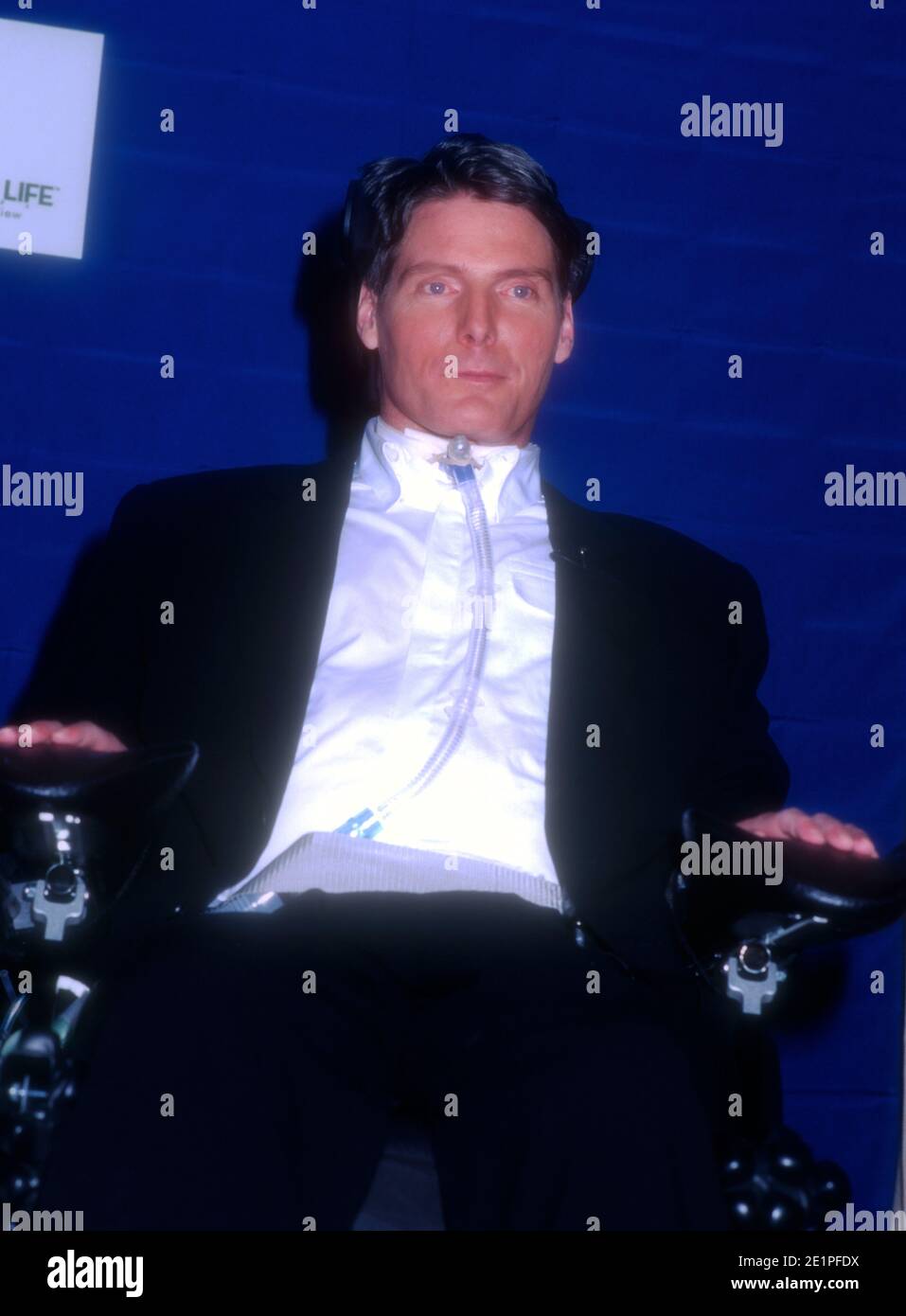 Beverly Hills, California, USA 30th April 1996 Actor Christopher Reeve ...