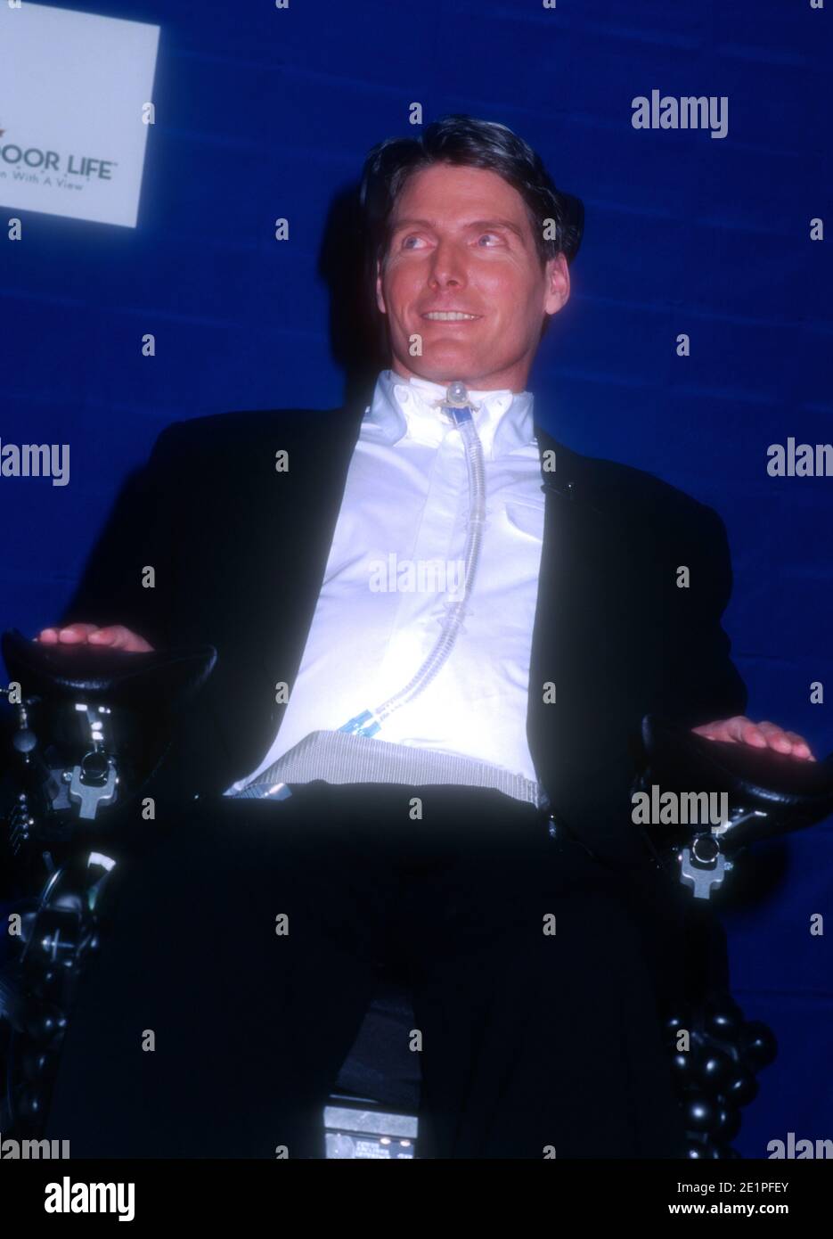 Beverly Hills, California, USA 30th April 1996 Actor Christopher Reeve ...