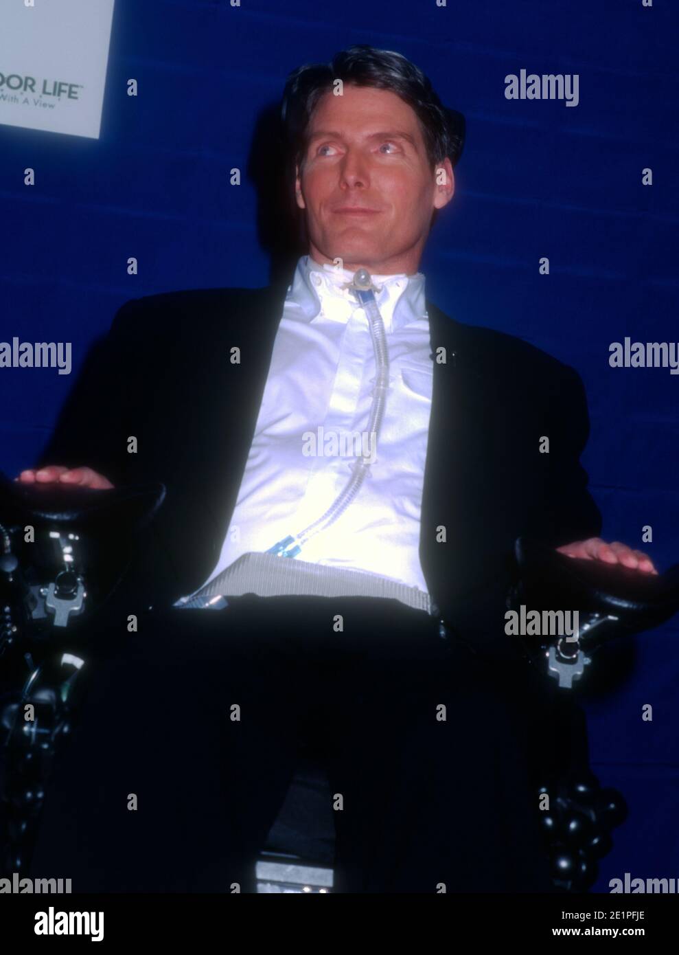 Beverly Hills, California, USA 30th April 1996 Actor Christopher Reeve ...