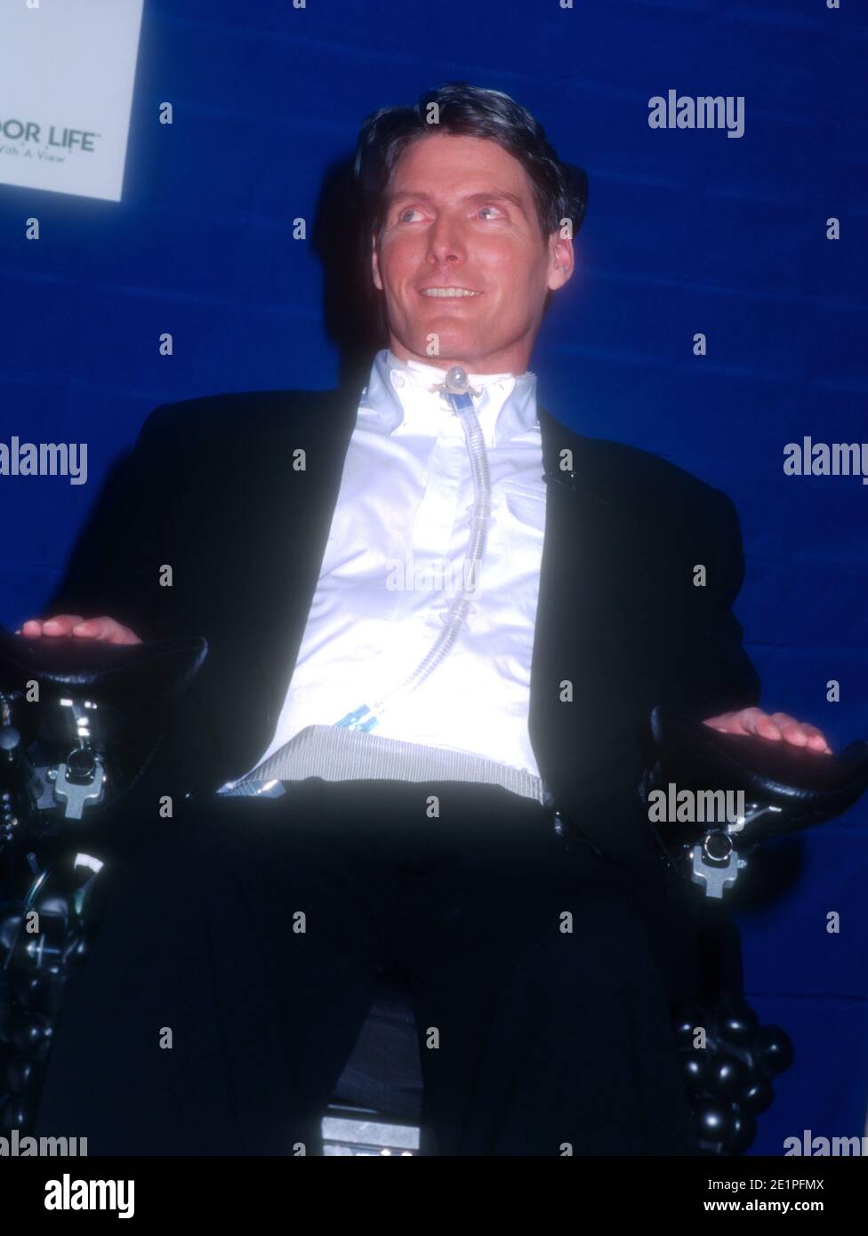 Beverly Hills, California, USA 30th April 1996 Actor Christopher Reeve ...