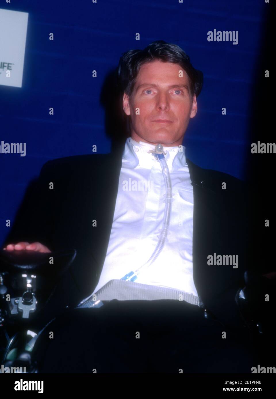 Beverly Hills, California, USA 30th April 1996 Actor Christopher Reeve ...