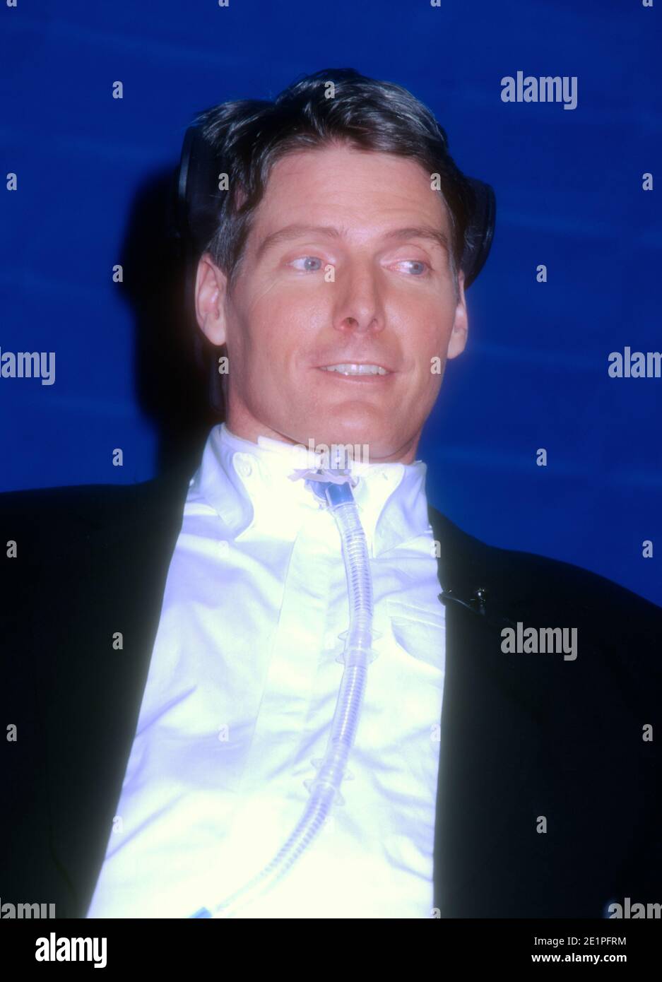 Beverly Hills, California, USA 30th April 1996 Actor Christopher Reeve ...