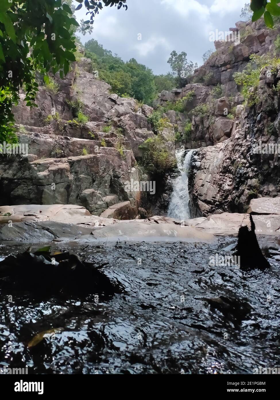Beautiful Small Branch Water Fall With Nature Swimming Pool on Andhra ...