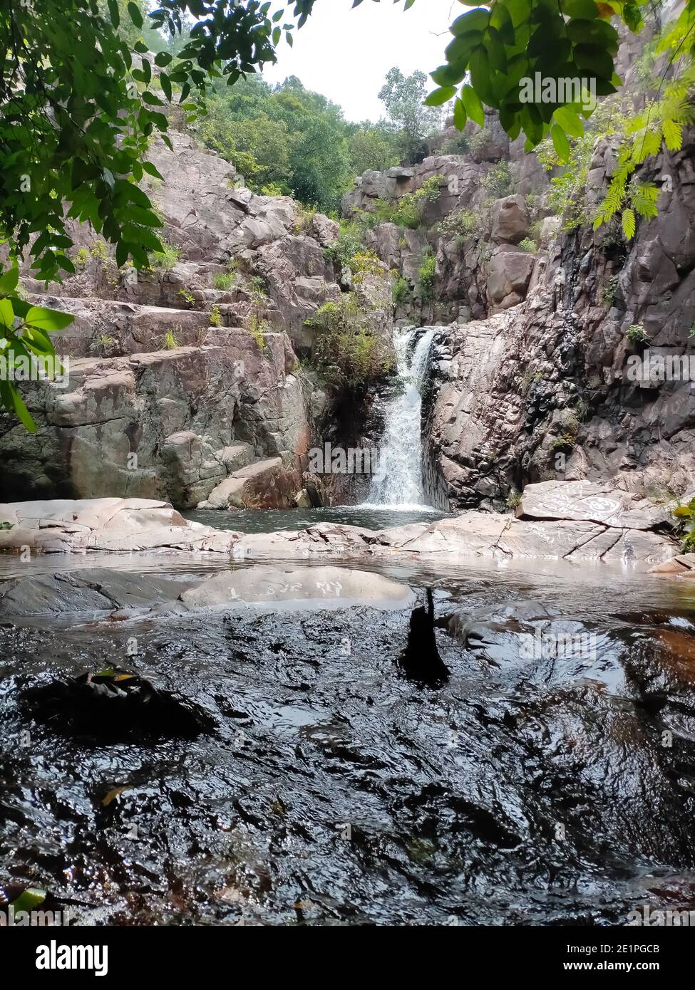Beautiful Small Branch Water Fall With Nature Swimming Pool on Andhra ...