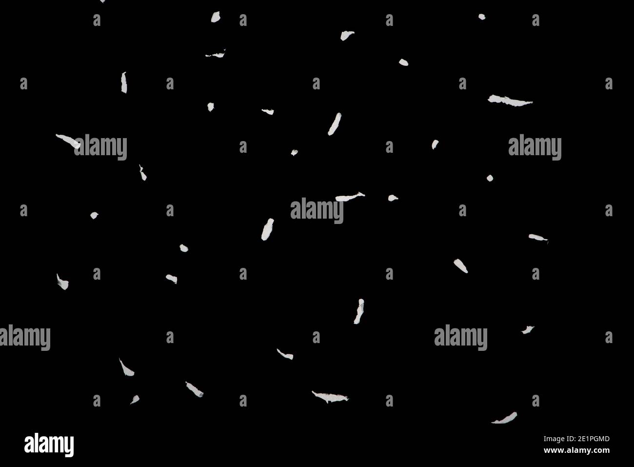 Random white dots on black background Stock Photo - Alamy