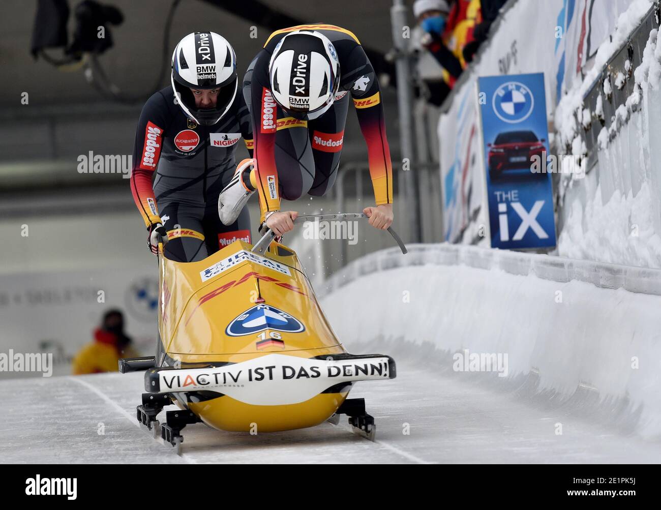 Winterberg, Germany. 09th Jan, 2021. Bobsleigh: World Cup, two-man ...