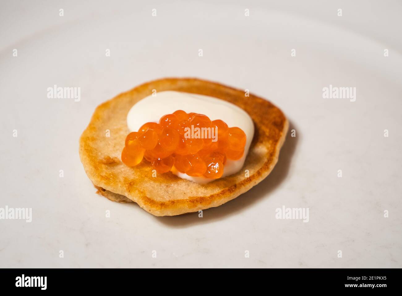 Blini salmon hi-res stock photography and images - Alamy