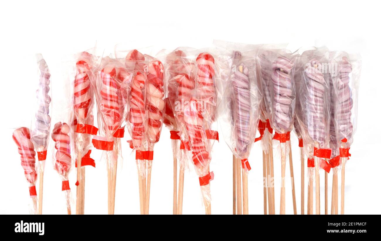 Candy wrapped in cellophane hi-res stock photography and images - Alamy