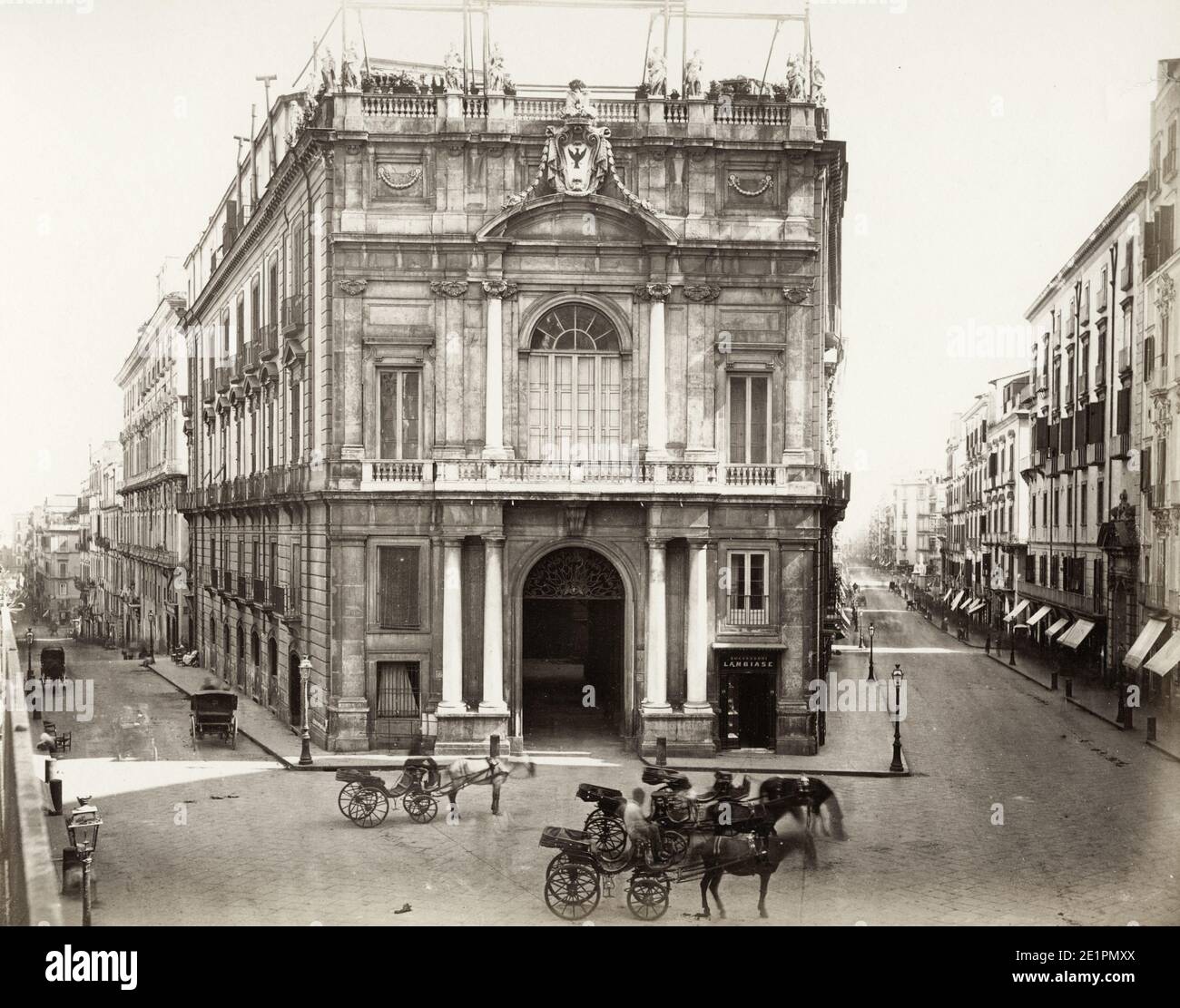 Naples italy old town 1900 hi-res stock photography and images - Alamy