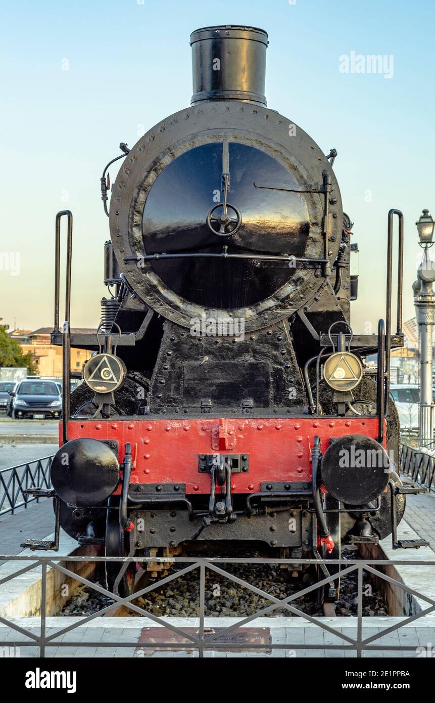 Close up old locomotive hi-res stock photography and images - Alamy