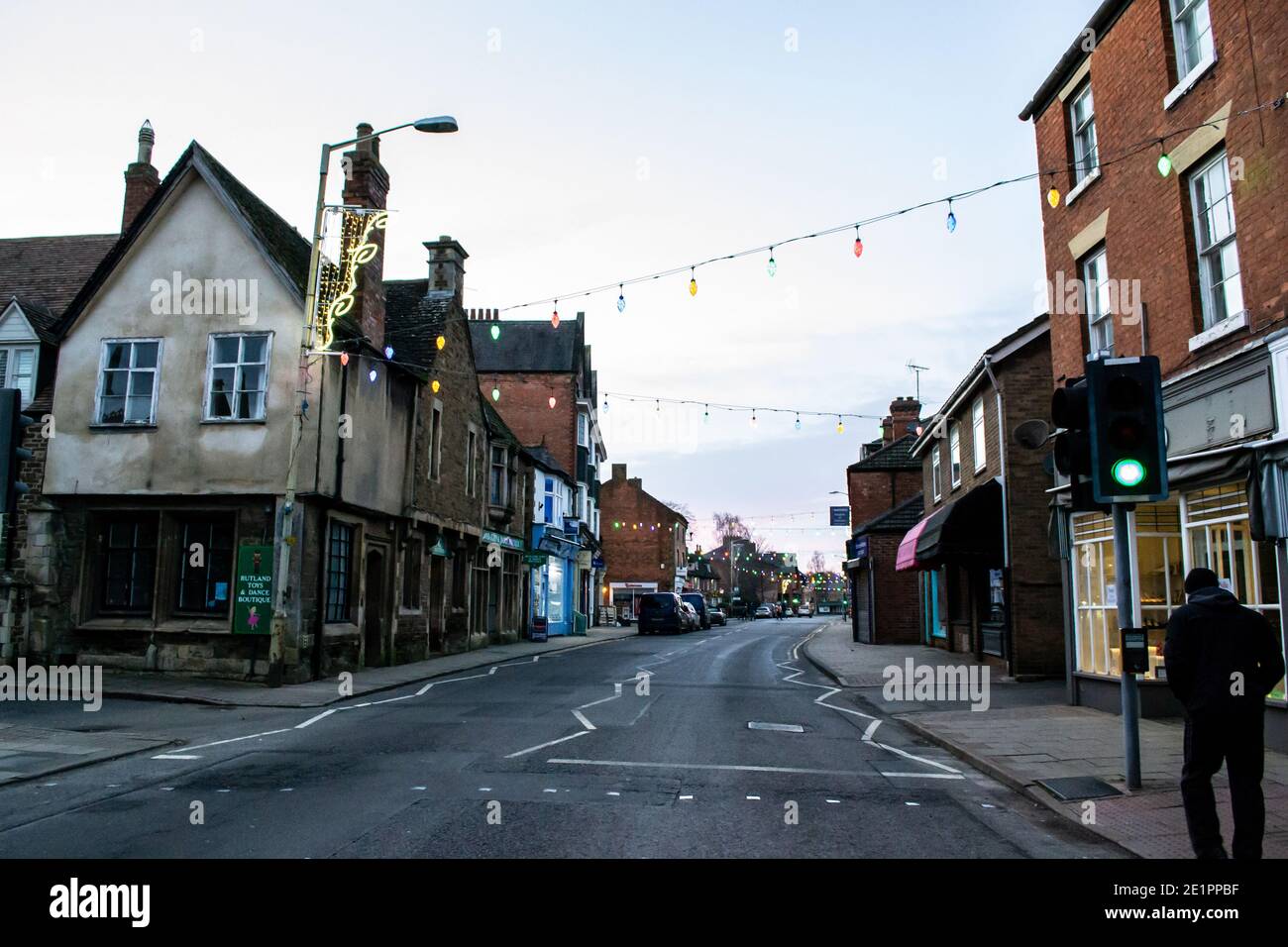 Oakham high street hi-res stock photography and images - Alamy