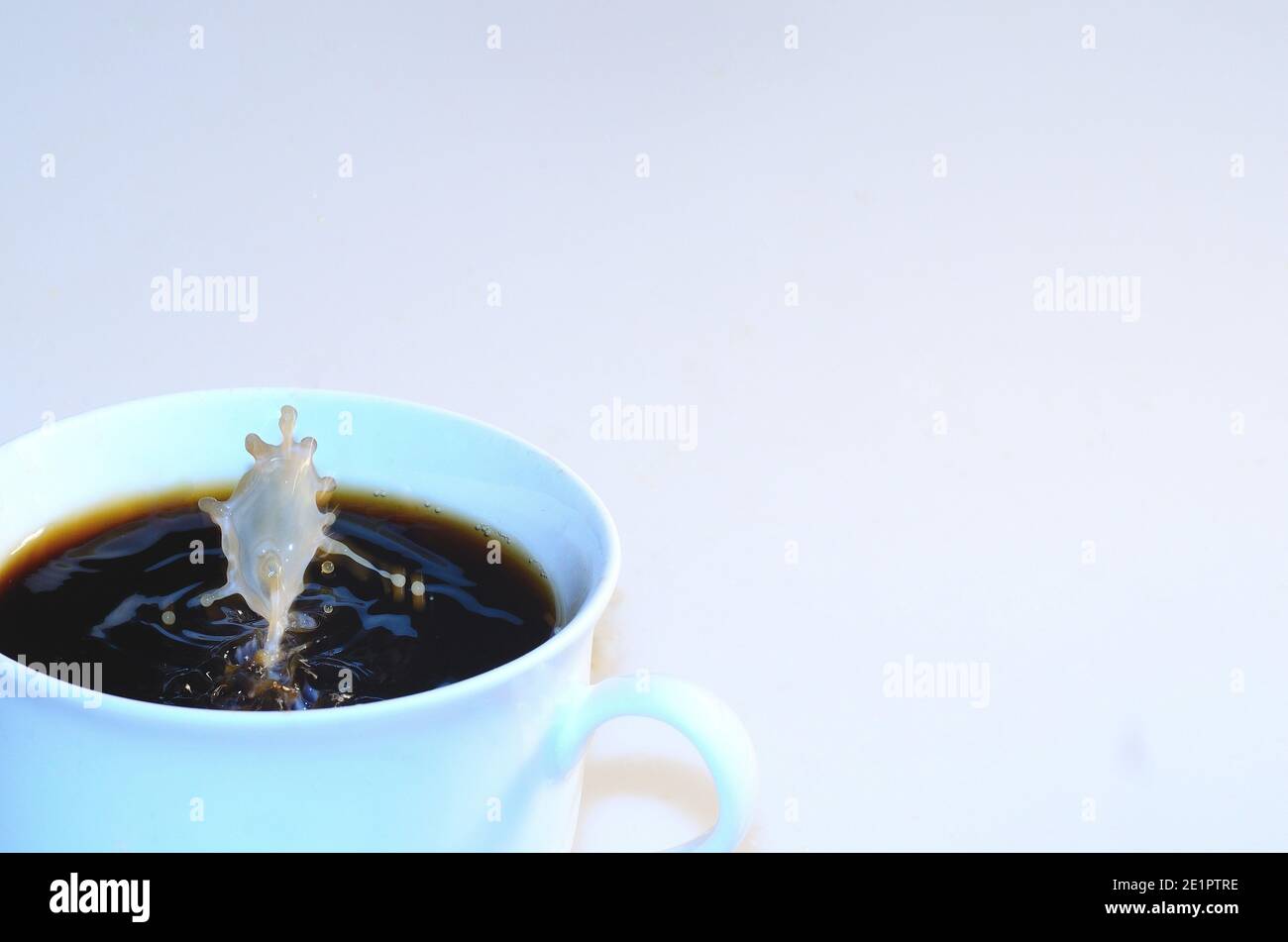 Milk powder explosion hi-res stock photography and images - Alamy