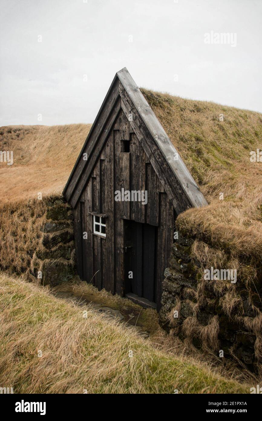 Keldur turf house hi-res stock photography and images - Alamy