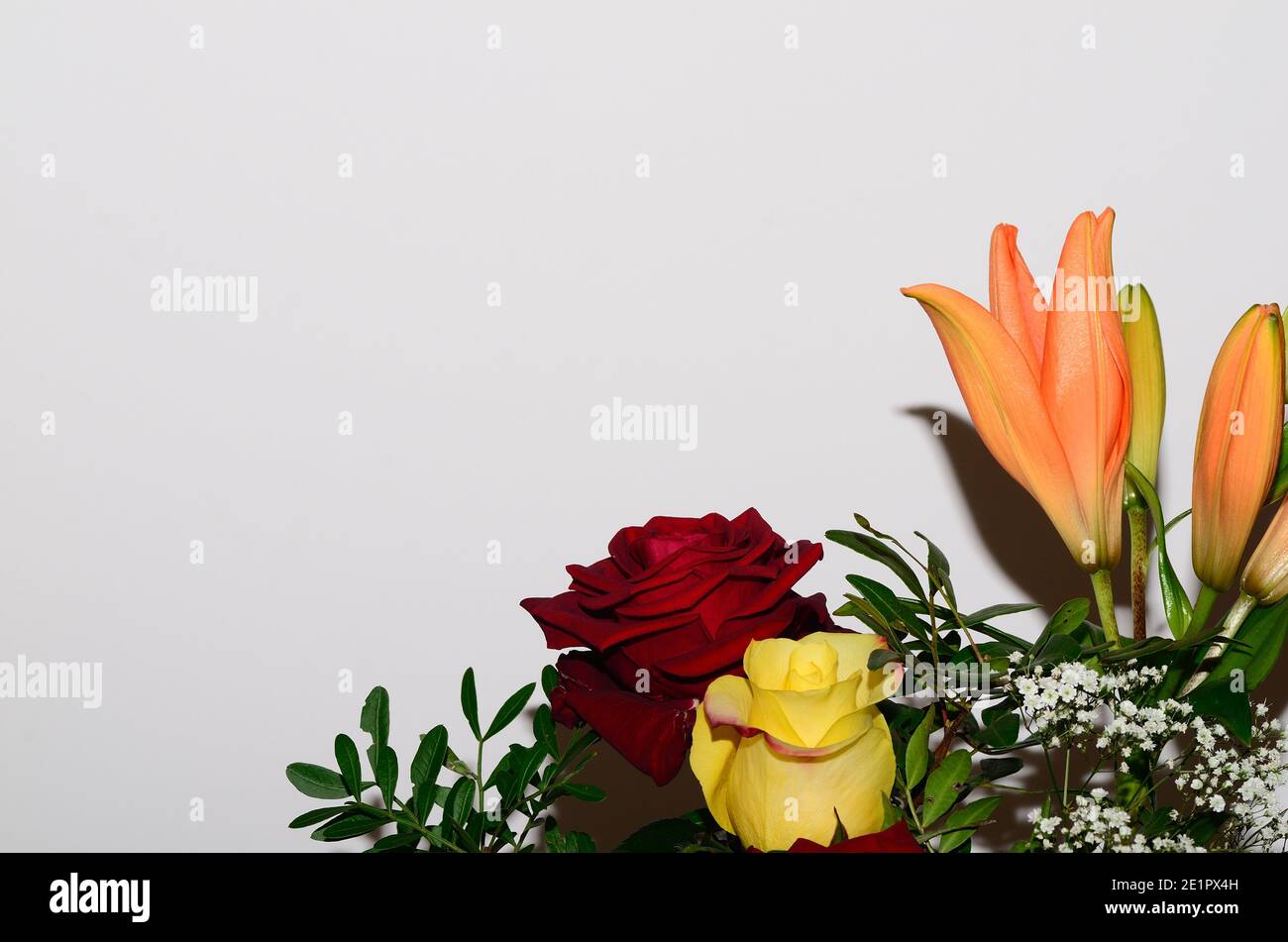 Happy birthday colorful roses beautiful hi-res stock photography and ...