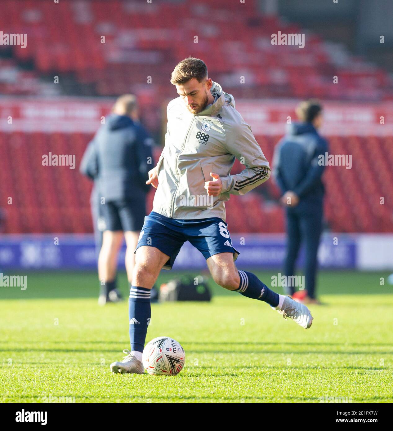 City Ground, Nottinghamshire, Midlands, UK. 9th Jan, 2021. English FA ...