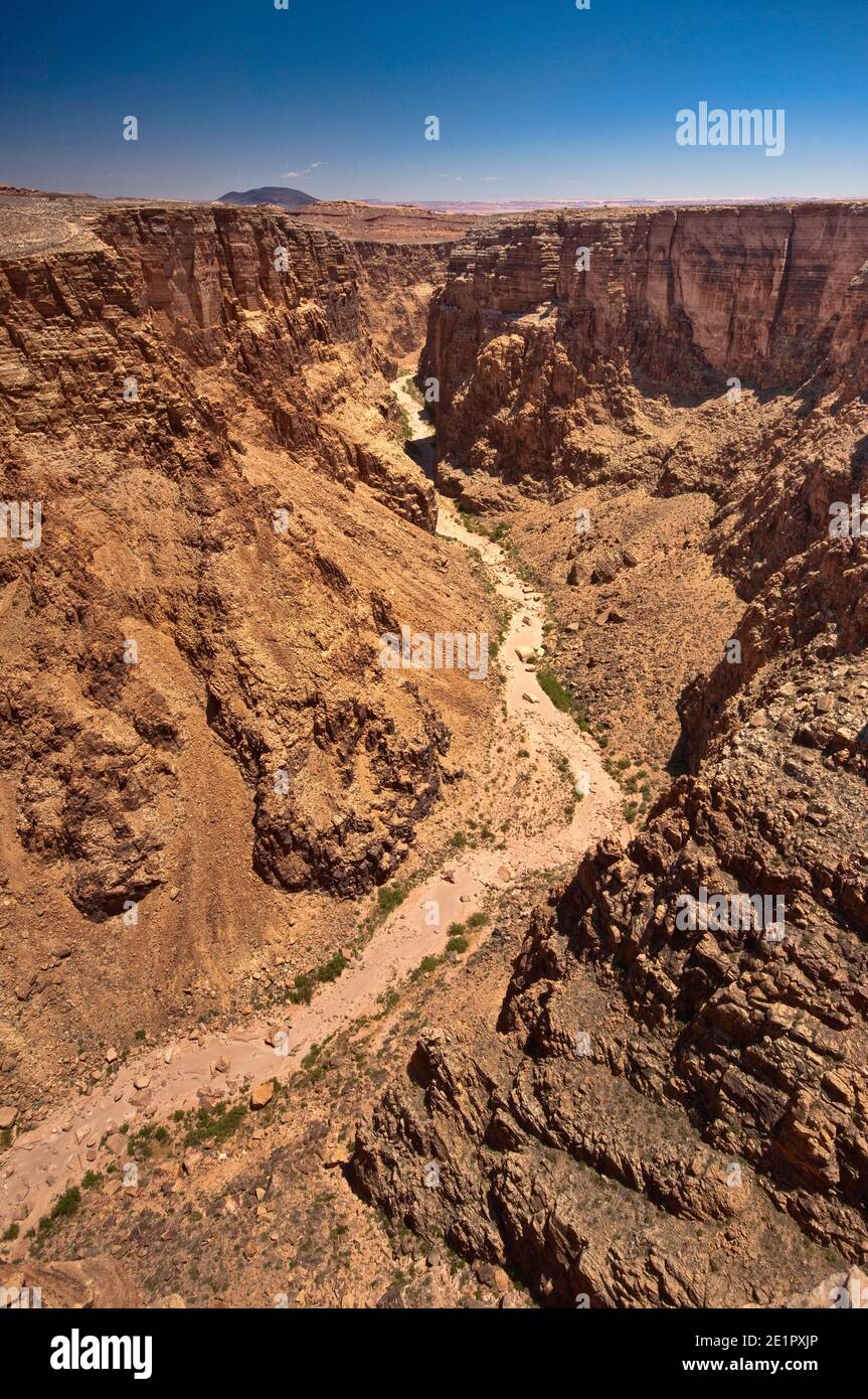 Little Colorado River Gorge Tribal Park, near Grand Canyon and town of ...