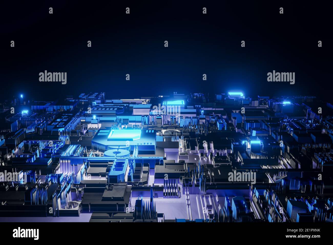 Abstract technology chip processor background circuit mother board and ...