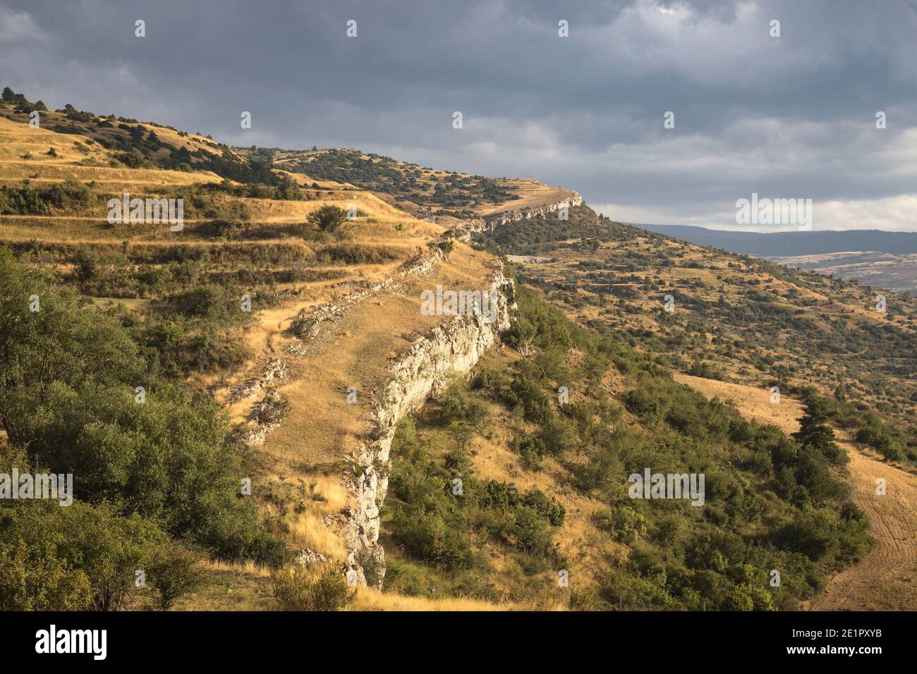 Aragon spanish countryside landscape hi-res stock photography and ...