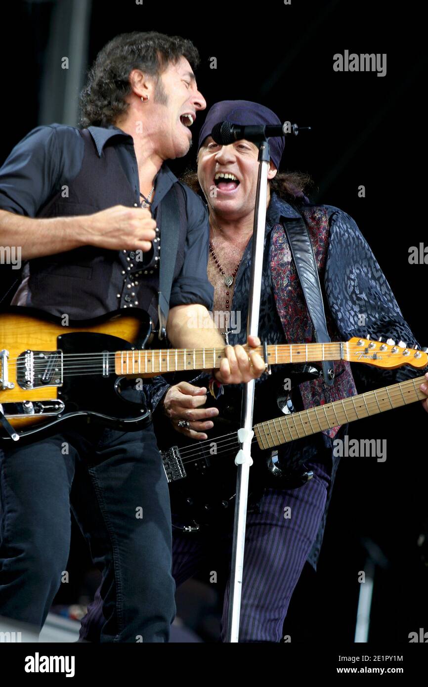 Bruce Springsteen and the E Street band in concert at Crystal Palace ...