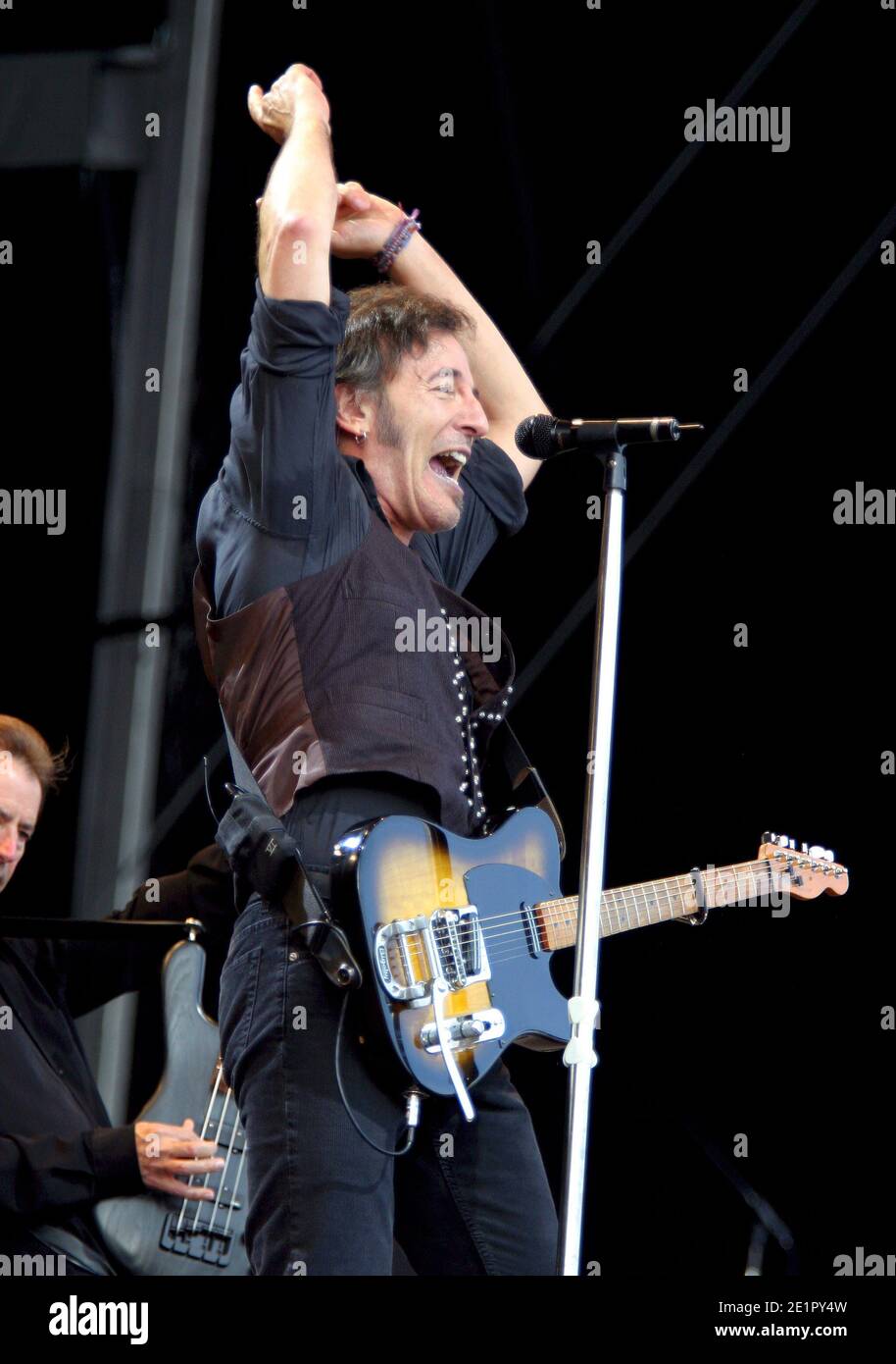 Bruce Springsteen and the E Street band in concert at Crystal Palace ...