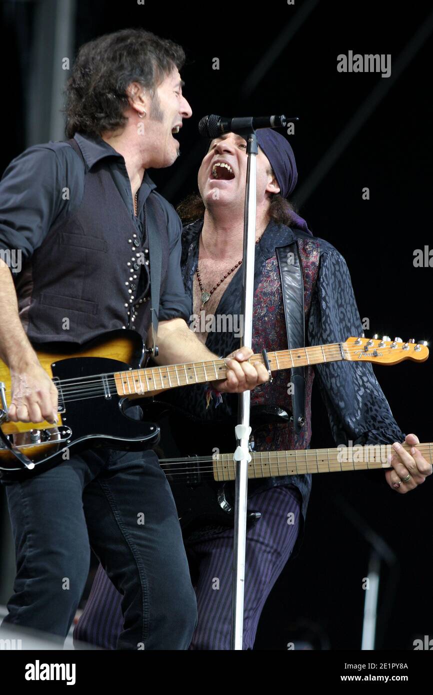 Bruce Springsteen and the E Street band in concert at Crystal Palace ...