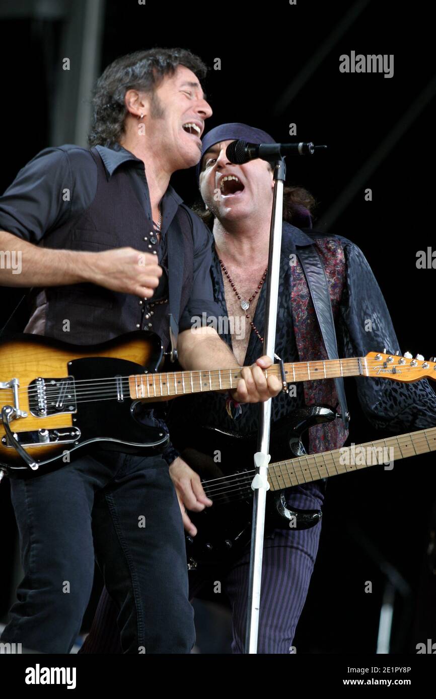 Bruce Springsteen and the E Street band in concert at Crystal Palace ...