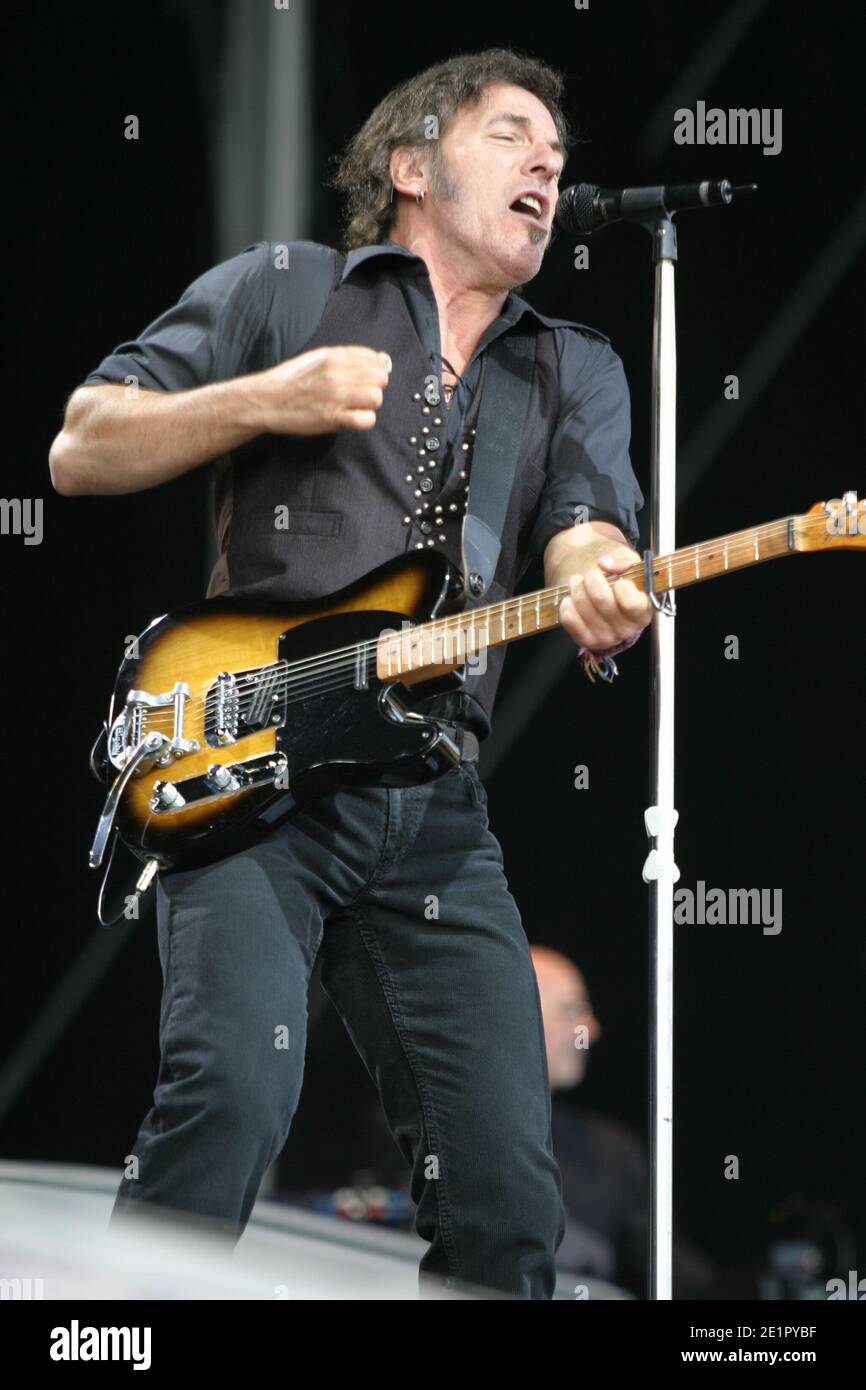 Bruce Springsteen and the E Street band in concert at Crystal Palace ...