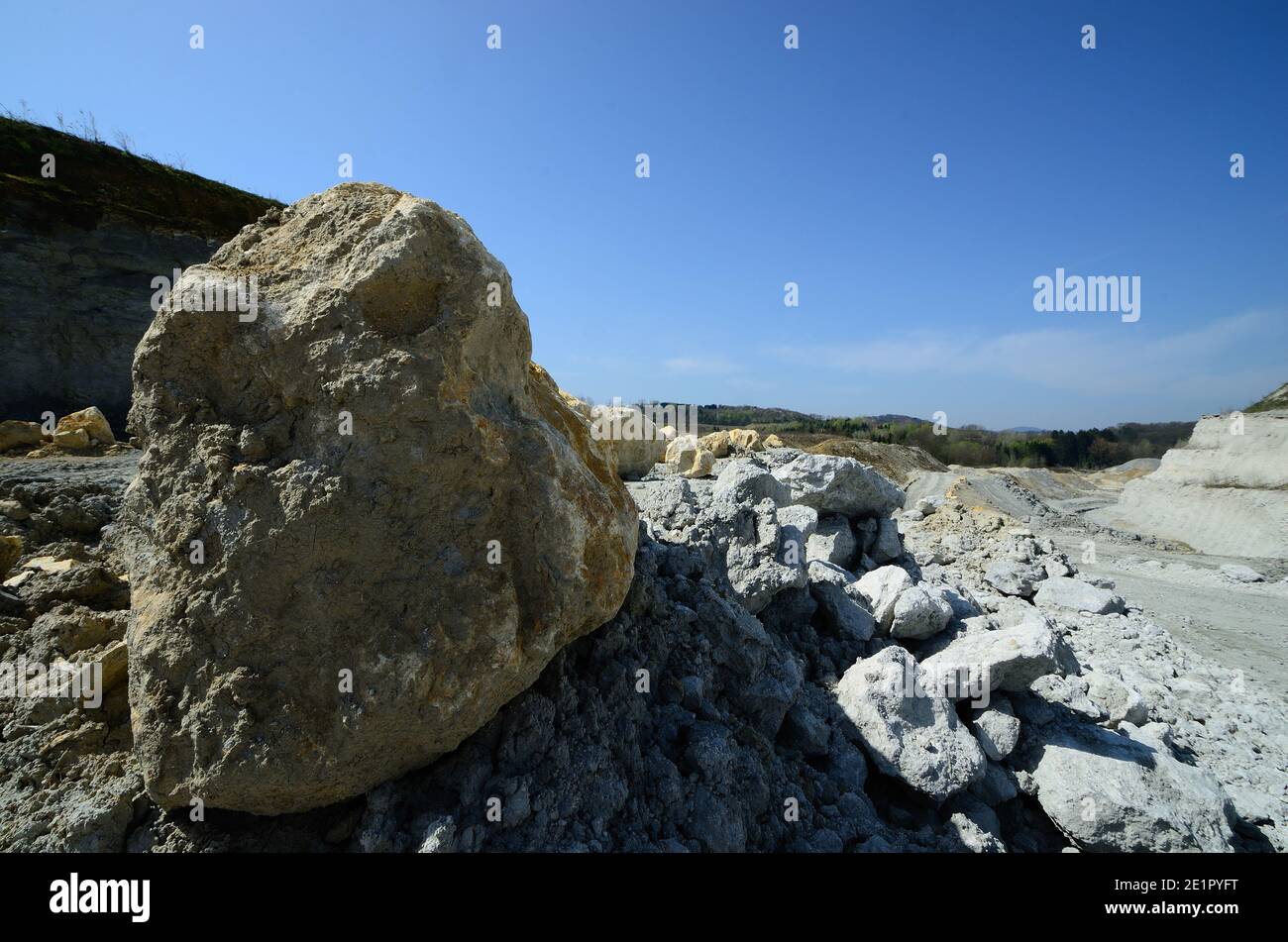 Quarry truck with stones hi-res stock photography and images - Alamy
