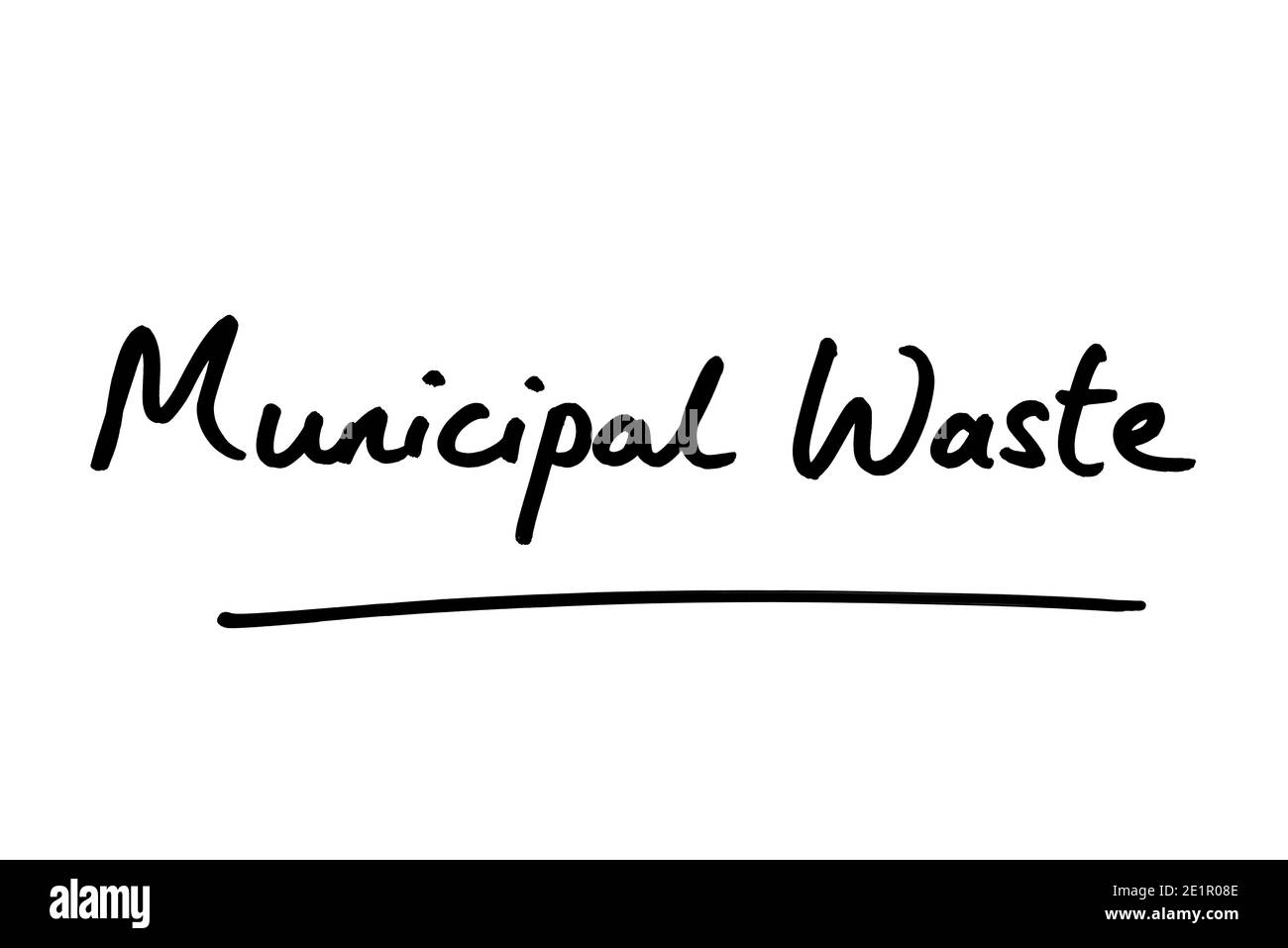 Municipal waste collection Cut Out Stock Images & Pictures - Alamy