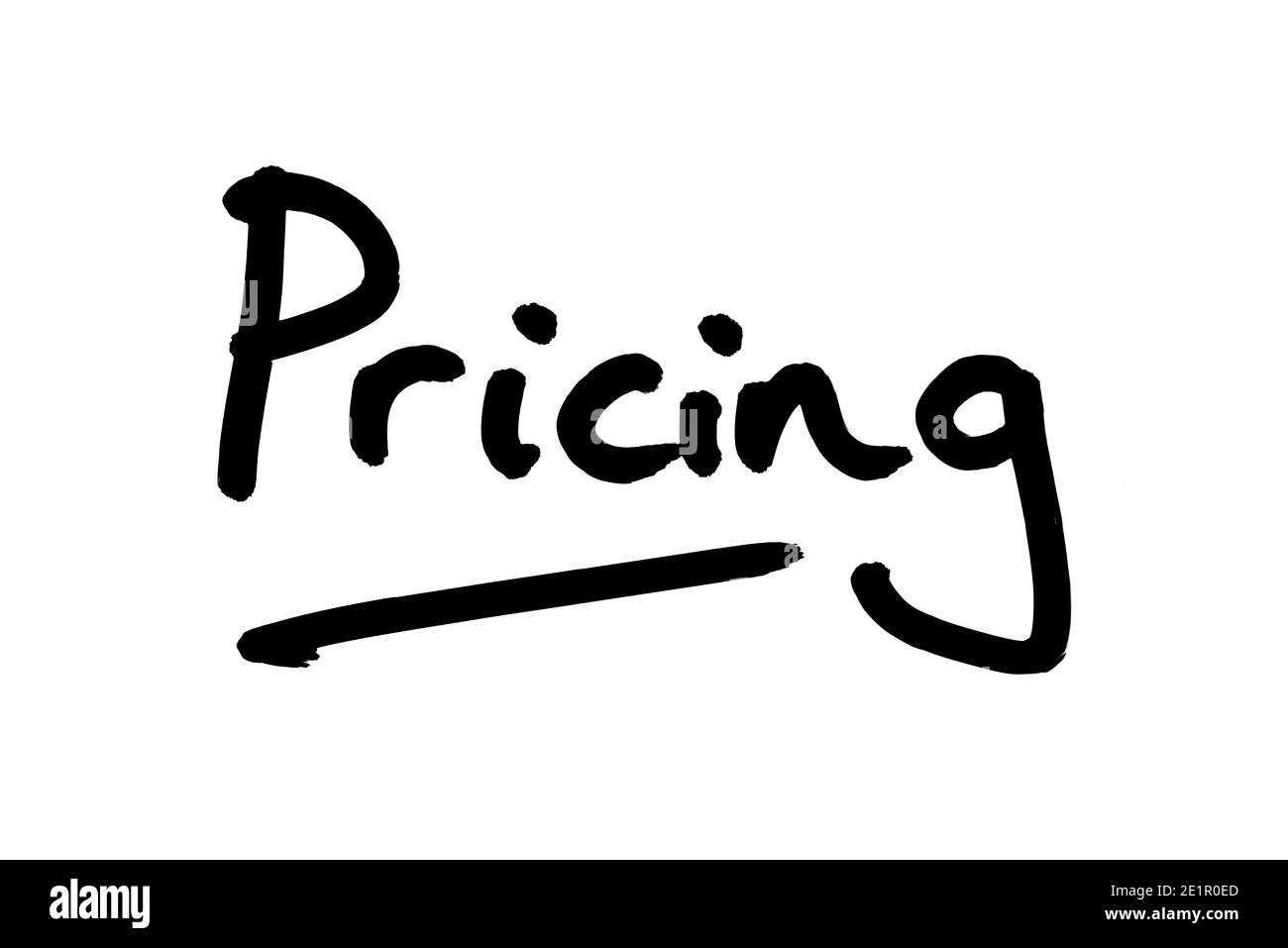 Handwritten prices hi-res stock photography and images - Alamy